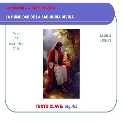 El llamado de la sabiduría | PPT