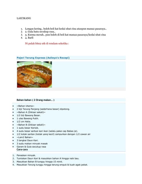 Makanan Melayu Tradisional | PPT