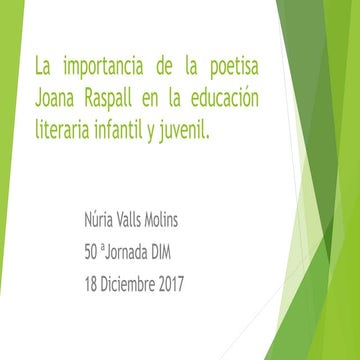 Núria Valls Molins presentations
