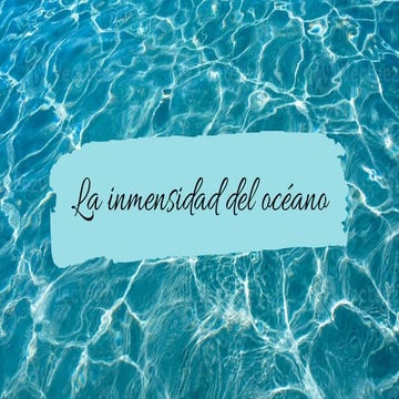 La inmensidad del oceano | PDF