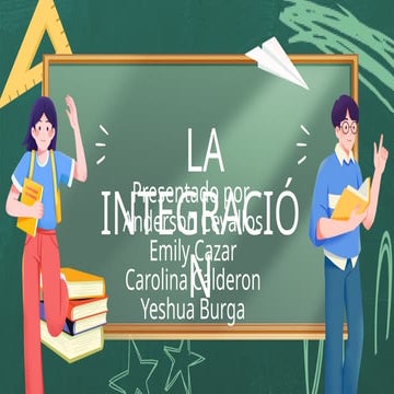 la integración.pptx n | PPTX