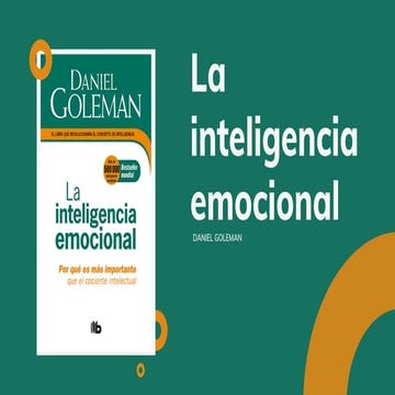 Resumen | La inteligencia emocional de Daniel Goleman | PDF