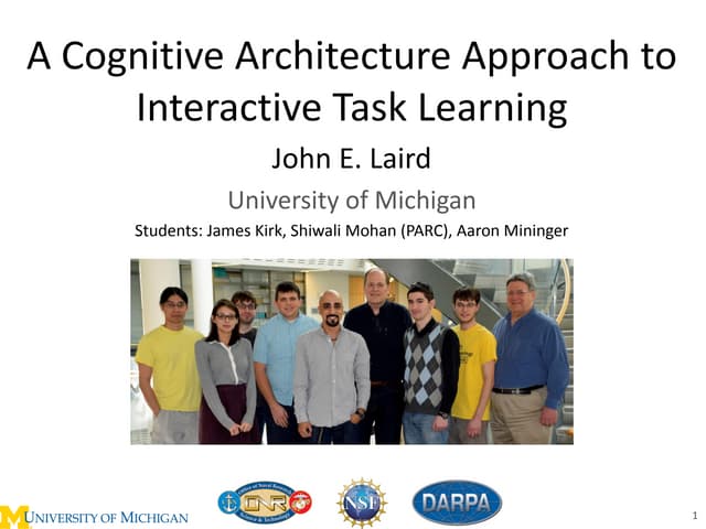 HCI 3e - Ch 12: Cognitive models | PPT