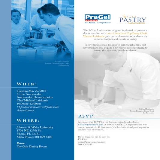 Laiskonis Demo Flyer Final | PDF | Desserts and Baking | Food & Drink