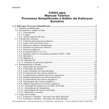 Lajes 04-teórico | PDF