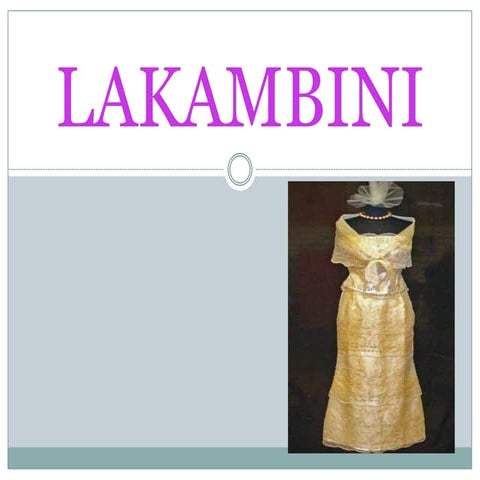 Lakambini | PPTX
