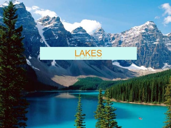 Types of lake | PPT