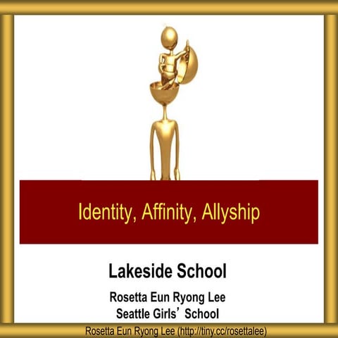 Lakeside Parents Identity Affinity Allyship | PPT