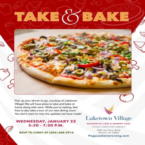 Laketown take _bake_flyer | PDF
