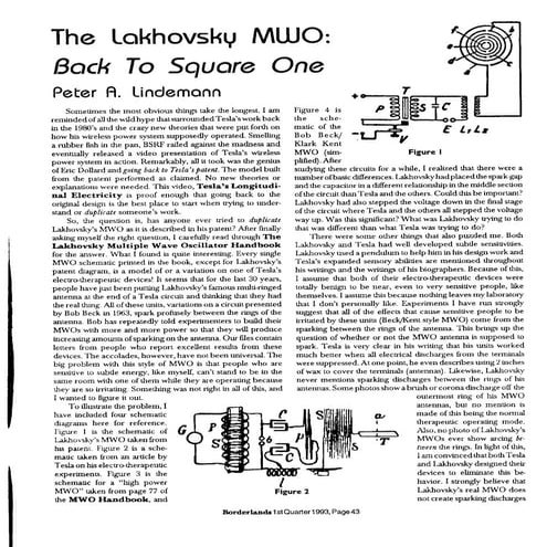 Lakhovski multiwave oscillator | PDF
