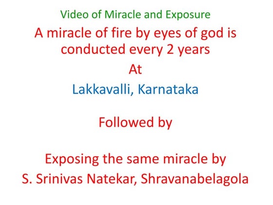 Swamiji Exposure | PPSX