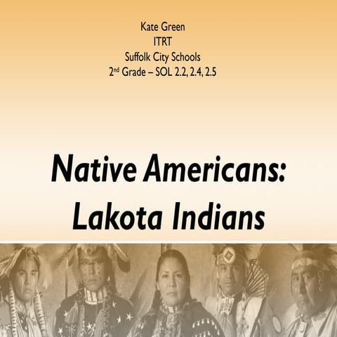 Lakota Indians | PPT