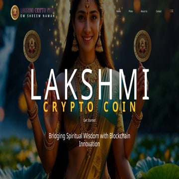 Lakshmi Crypto Coin – Bridging Spiritual Wisdom with Blockchain Innovation | PPTX