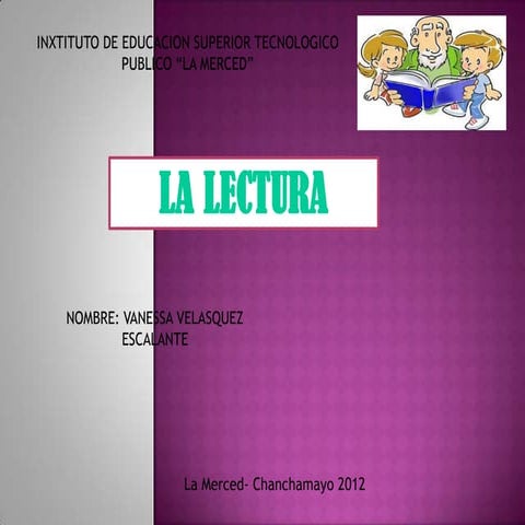 La lectura de power point | PPTX