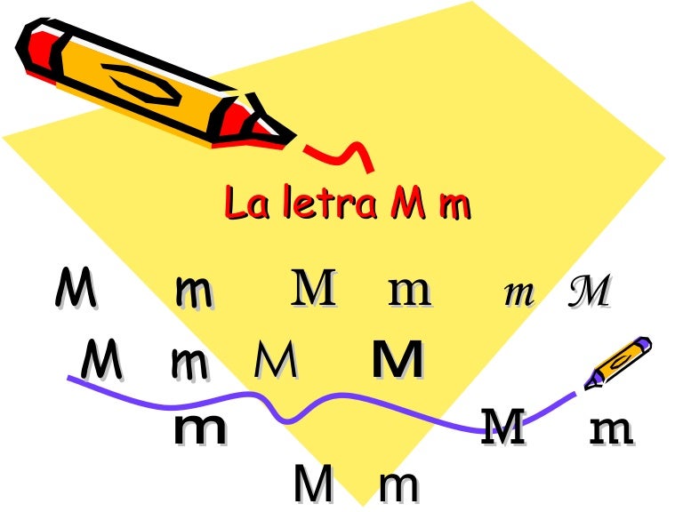 La Letra M M