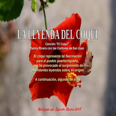 "La Leyenda del Coquí" | PPS