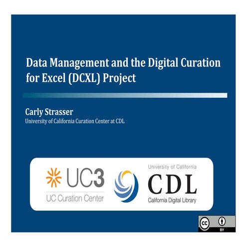 UCLA: Data Management for Librarians | PPT