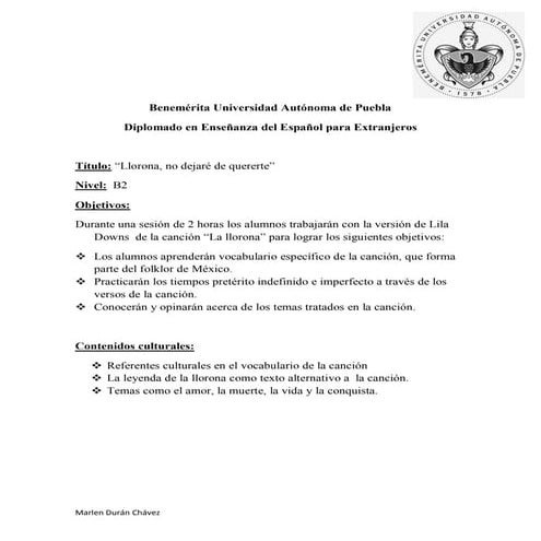 La llorona actividades didácticas | PDF