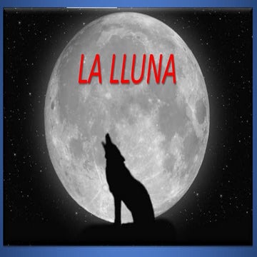 La lluna | PPTX