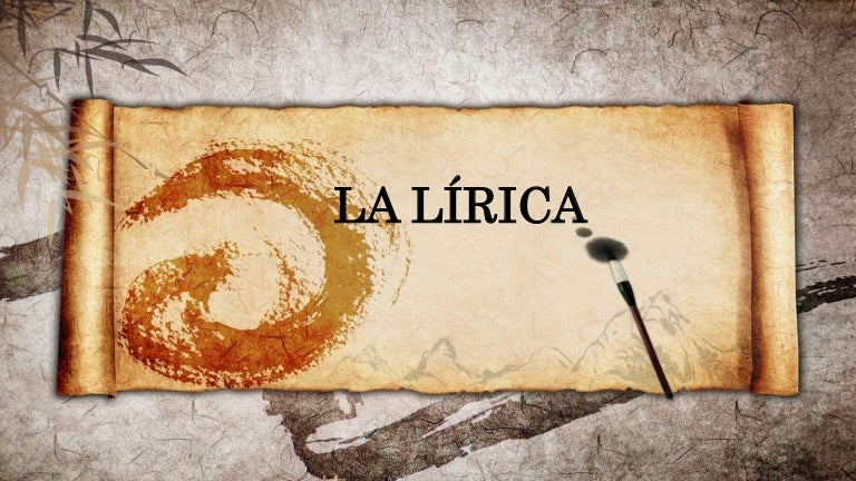 LA LÍRICA