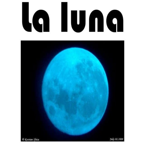 La luna | PPTX