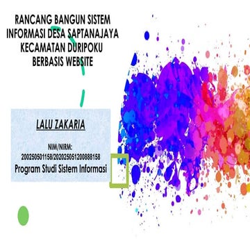 Rancang bangun sistem informasi web.pptx