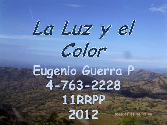 La dirección de la luz | PPT