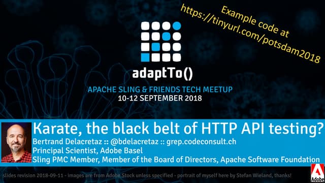 Karate, the black belt of HTTP API testing? | PPT Karate, the black belt of HTTP API testing? | PPT