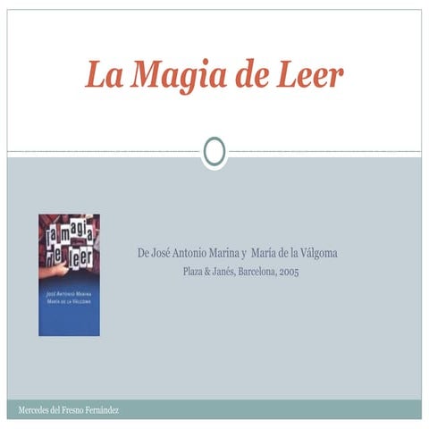 La magia de leer | PPT