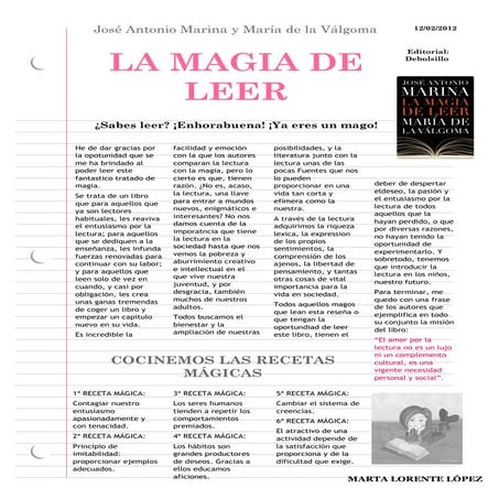 La magia de leer | PDF