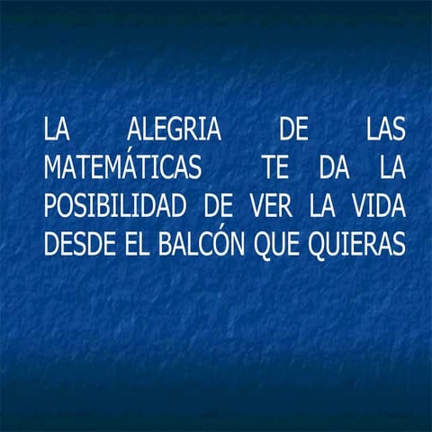 La magia de los números | PPS