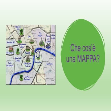 La mappa GEOGRAFIA 2nda elementare | PPTX