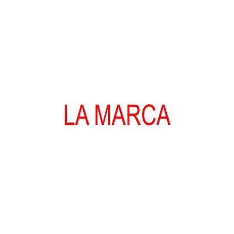La marca | PDF