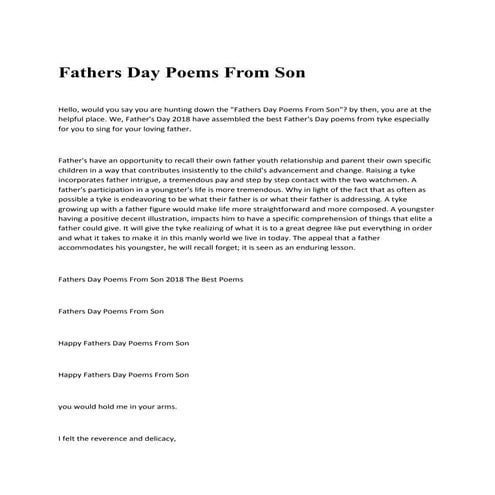 ESL Lesson: Father's day | PPTX