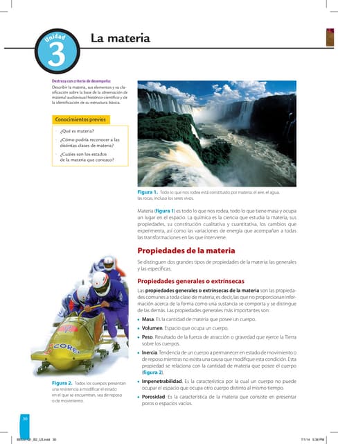 Propiedades físicas y químicas de la materia | PPT