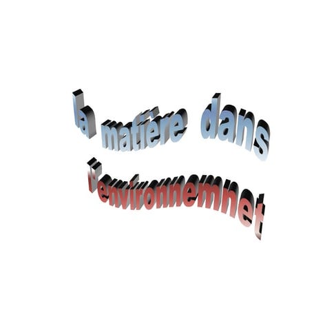 La matiere 2 (2) | DOCX