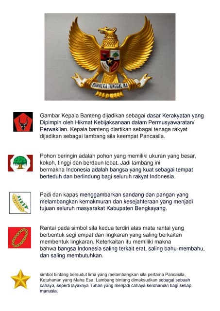 mengenal simbol-simbol pancasila untuk sd | PDF