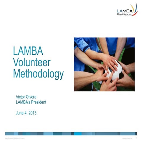 Lamba volunteer presentation | PDF