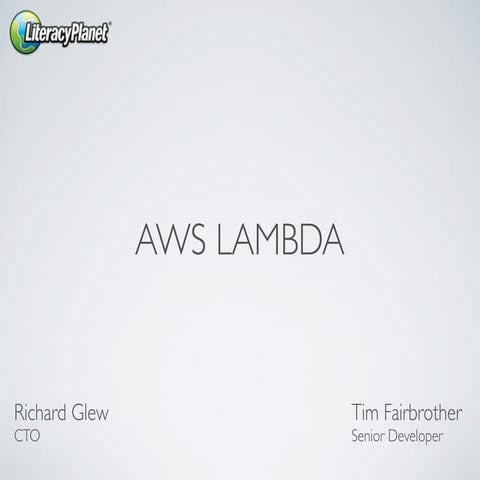 Aws Lambda Ppt