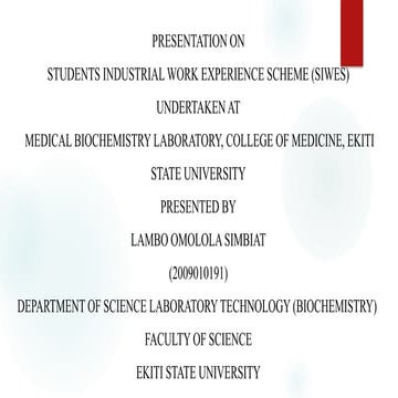 an oral presentation on siwes_2009010191.pptx
