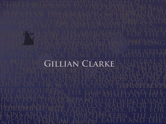 Gillian Clarke Quotes Lamentgillianclarke | PPT