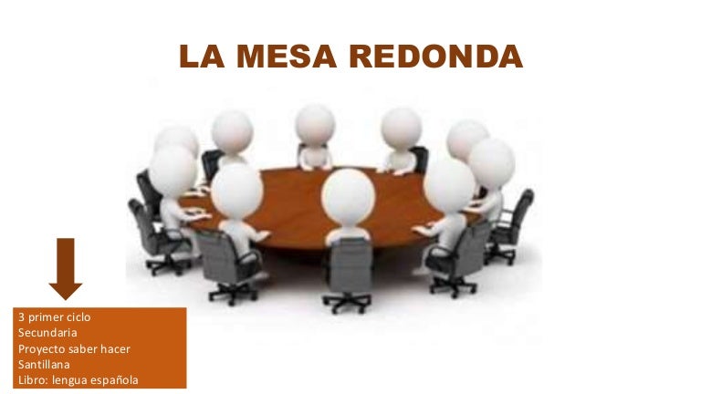La mesa redonda
