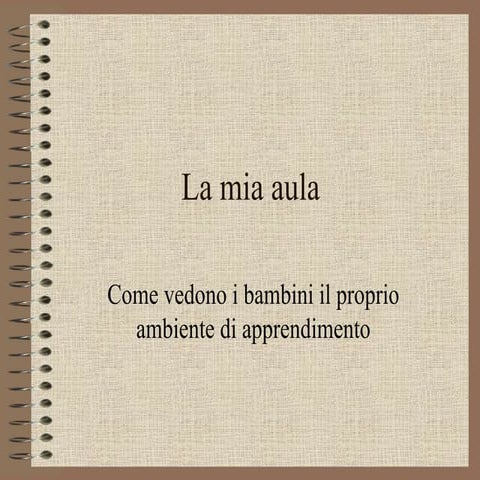 La mia aula | PPT