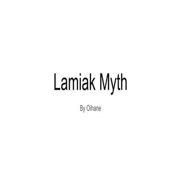 Lamiak myth | PPTX