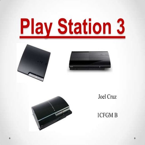 Consoles | PPTX