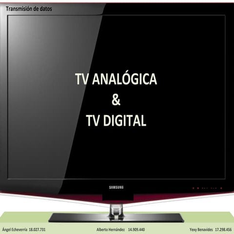 Televisión digital fundamentos | DOC