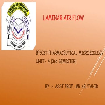 Laminar air flow | PPTX