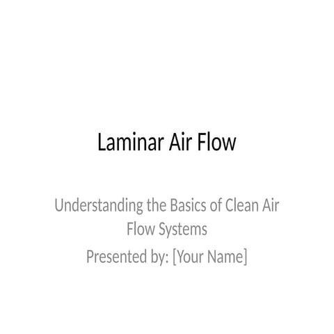 Laminar_Air_Flow_hs suwixhxjxbushdjdbddndidnjxhxx | PPT