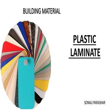 Laminated plastics | PPTX