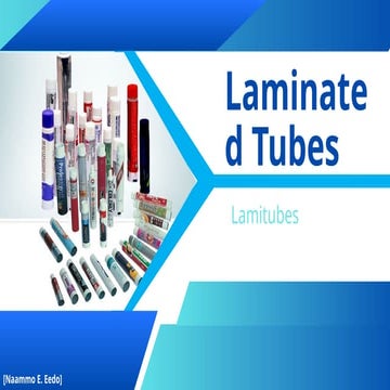 Laminate tube | PDF